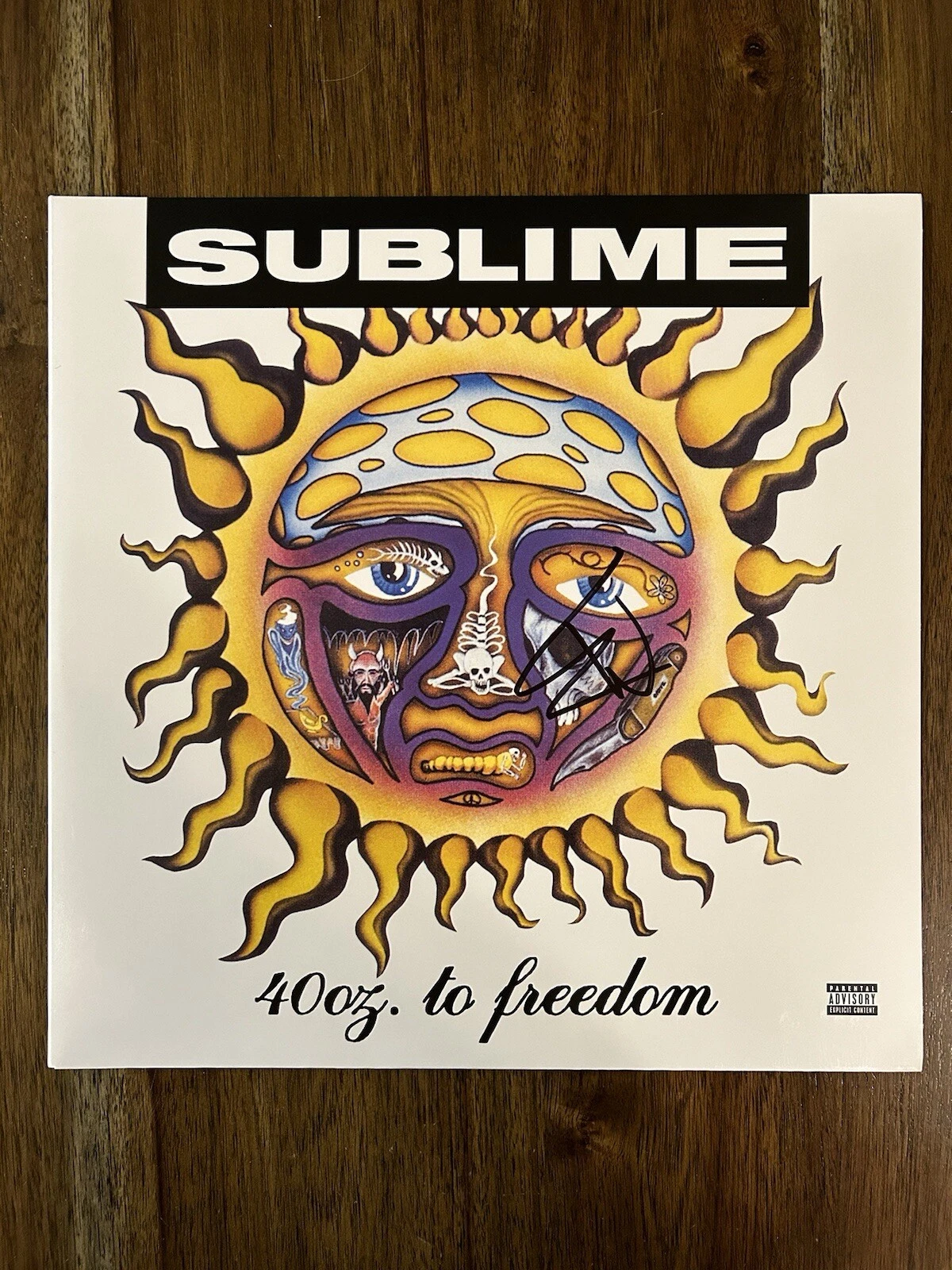 Eric Wilson ‘Sublime’ Bassist Signed Vinyl Album ‘40 Oz. To Freedom ...