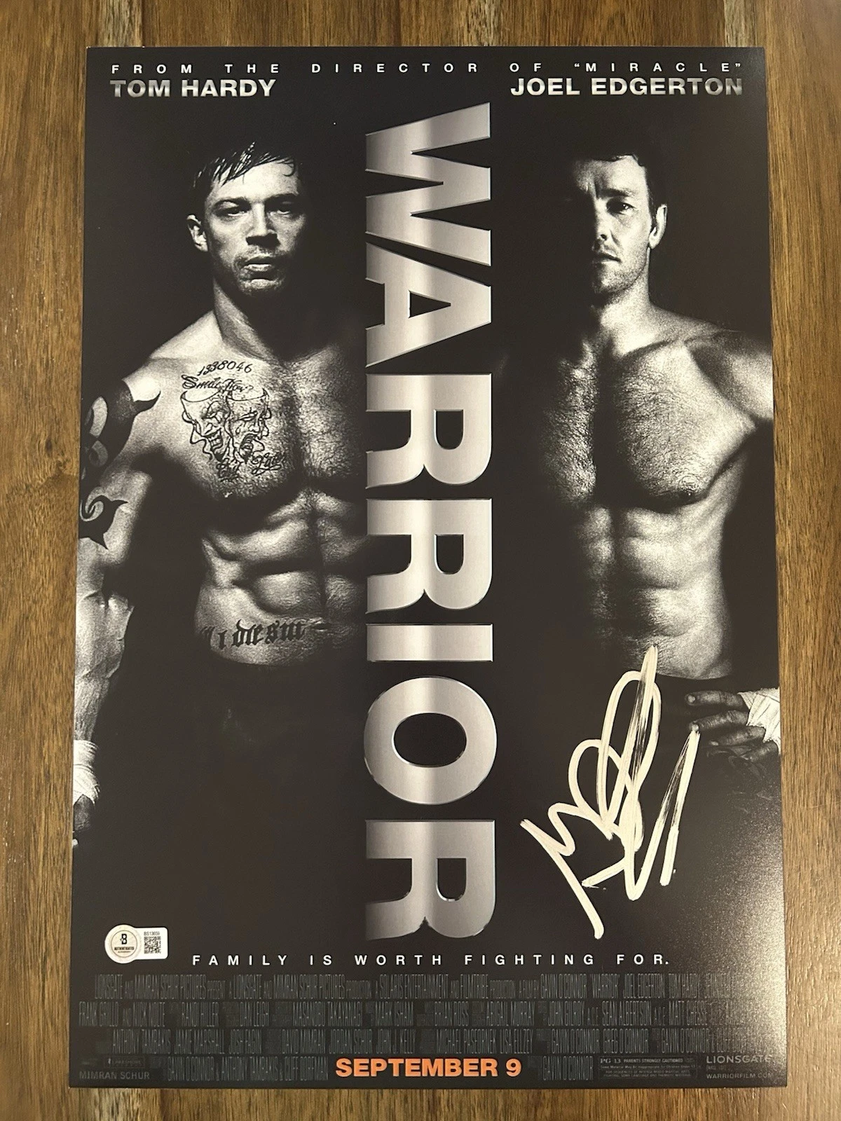 Gavin O’Connor ‘Warrior’ Director Signed 12x18 Photo Beckett Certified ...