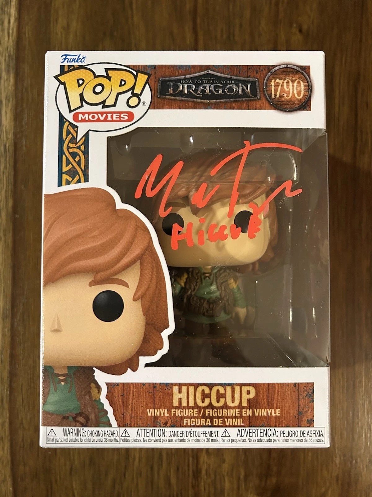 Mason Thames ‘How to Train Your Dragon’ Signed Funko Autograph ‘Hiccup ...