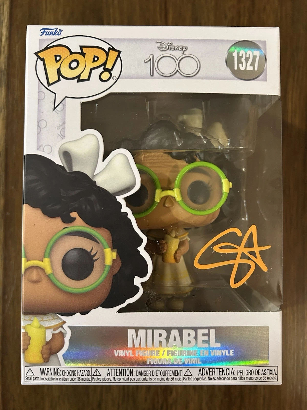 Stephanie Beatriz ‘Encanto’ Signed ‘Mirabel’ Funko Pop Disney Beckett ...