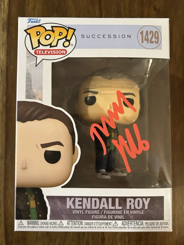 Jeremy Strong ‘Succession’ Signed Funko Pop ‘Kendall Roy’ Beckett ...