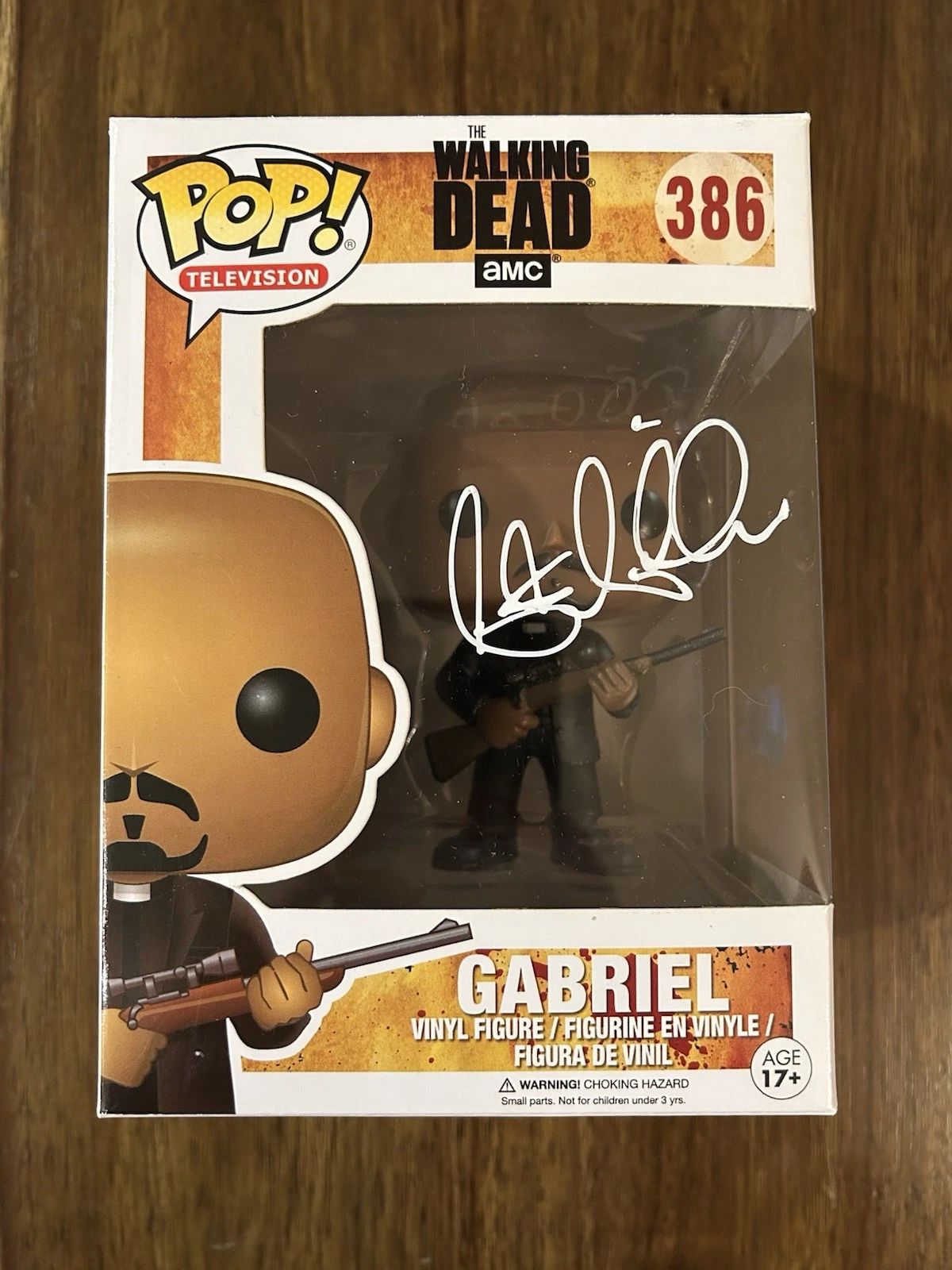 Seth Gilliam ‘The Walking Dead’ Signed ‘Gabriel’ Funko Pop Beckett COA ...