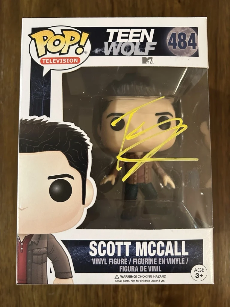 Tyler Posey ‘Teen Wolf’ Signed Funko Pop ‘Scott McCall’ Beckett ...