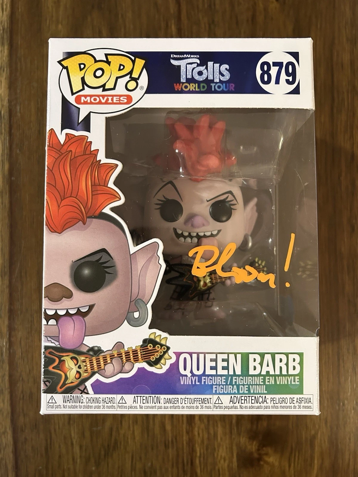 Rachel Bloom ‘Trolls World Tour’ Signed ‘Queen Barb’ Funko Pop Beckett ...