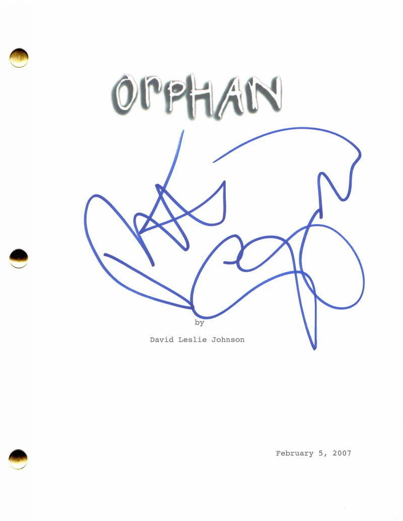 PETER SARSGAARD SIGNED AUTOGRAPH ORPHAN FULL MOVIE SCRIPT - JARHEAD ...
