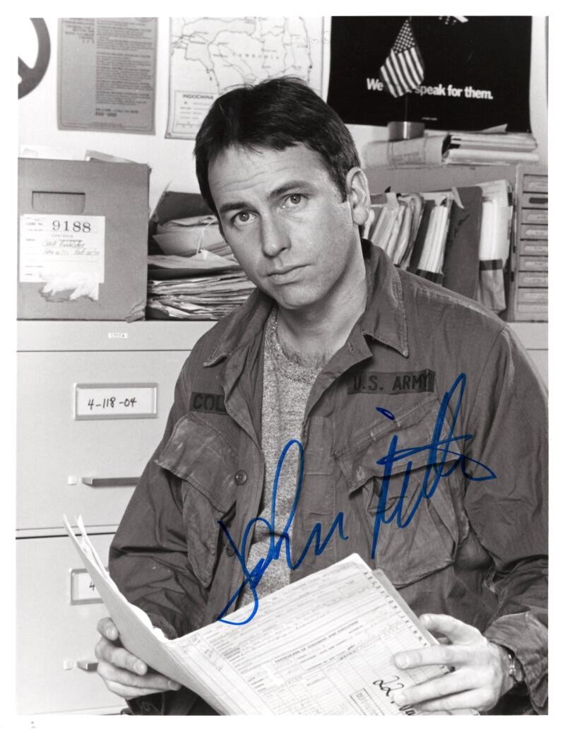 John Ritter Signed Autograph 7x9 Original Unnatural Causes Press Photo ...