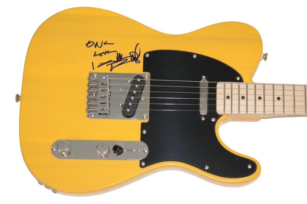 Keith Richards Signed Autograph Butterscotch Telecaster Guitar w/ JSA ...