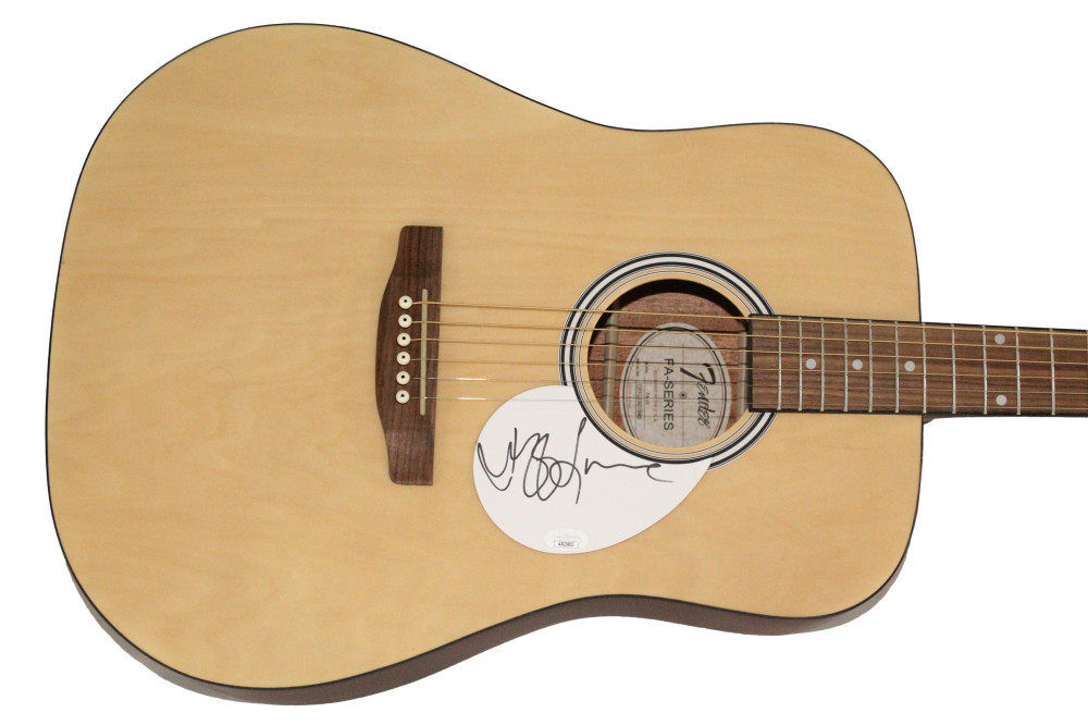 Jeff Lynne ELO Signed Autograph Full Size Fender Acoustic Guitar w/ JSA ...