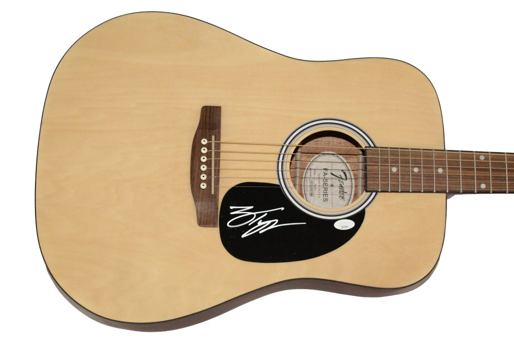Zach Top Signed Autograph Fender Acoustic Guitar - Country Music Star w ...