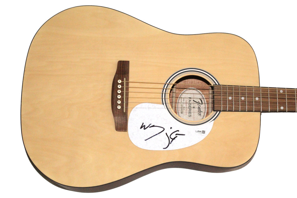 The Lumineers Wesley & Jeremiah Signed Autograph Fender Acoustic Guitar ...