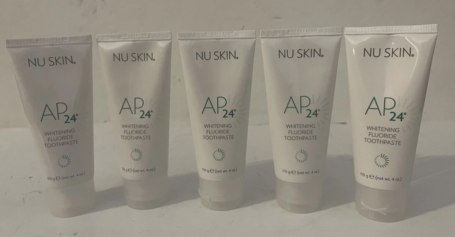 5x NU Skin Nuskin Ap24 Whitening Fluoride Toothpaste Full Size Nuskin 4 ...