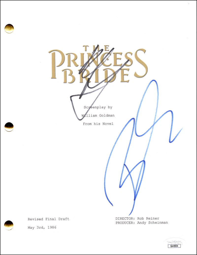 Mandy Patinkin & Robin Wright Signed Autograph The Princess Bride ...