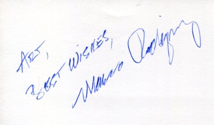 Marco Rodriguez Eastbound & Down The Crow Seinfeld Star Trek Signed ...