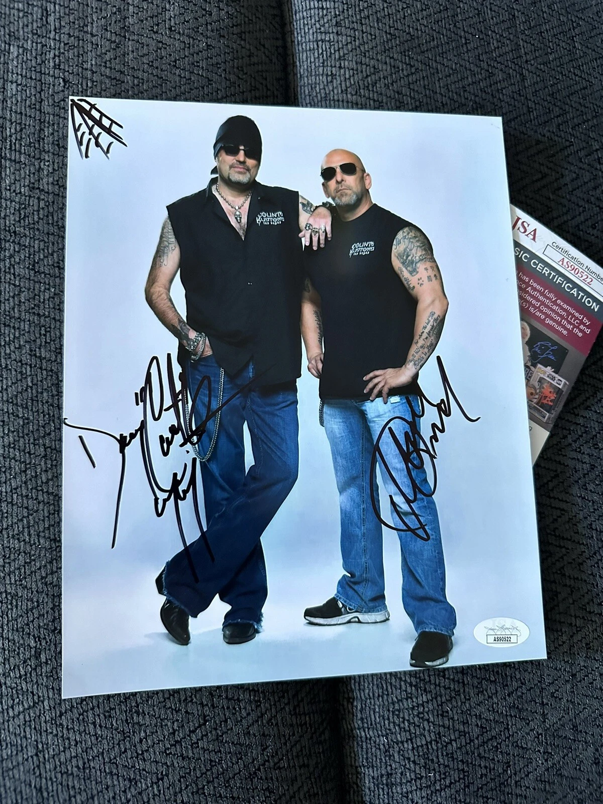 Danny Koker Kevin Mack signed 8 X 10 Photo JSA Authentication COA ...