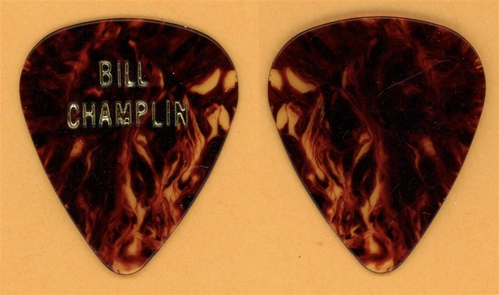 Chicago Bill Champlin Vintage Guitar Pick - 1991 Twenty 1 Tour ...