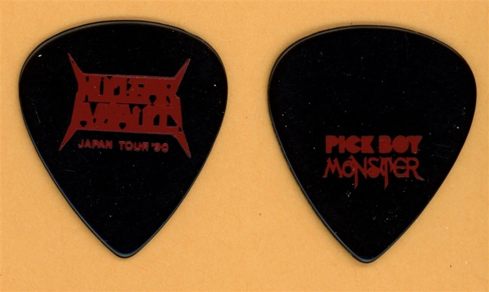 Nuclear Assault John Conelly Vintage Guitar Pick - 1986 Game Over Tour ...