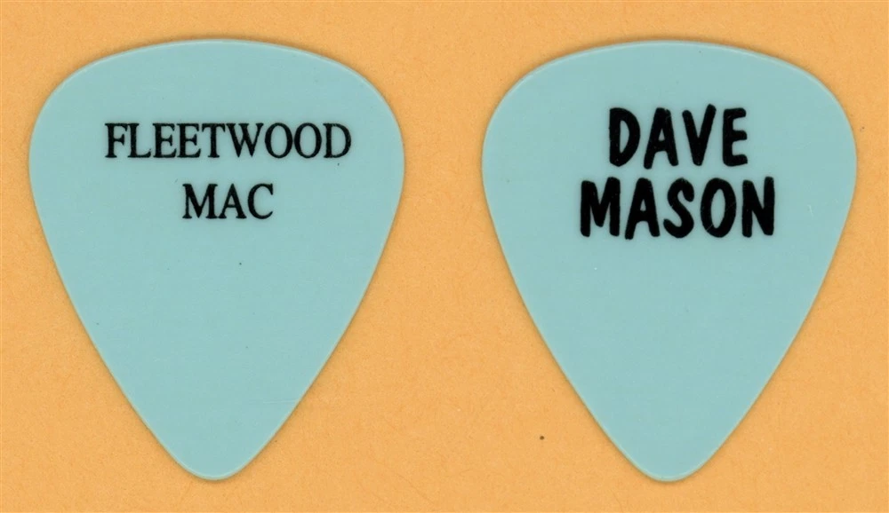 Fleetwood Mac Dave Mason Vintage Guitar Pick - 1993 US Tour | Autographia
