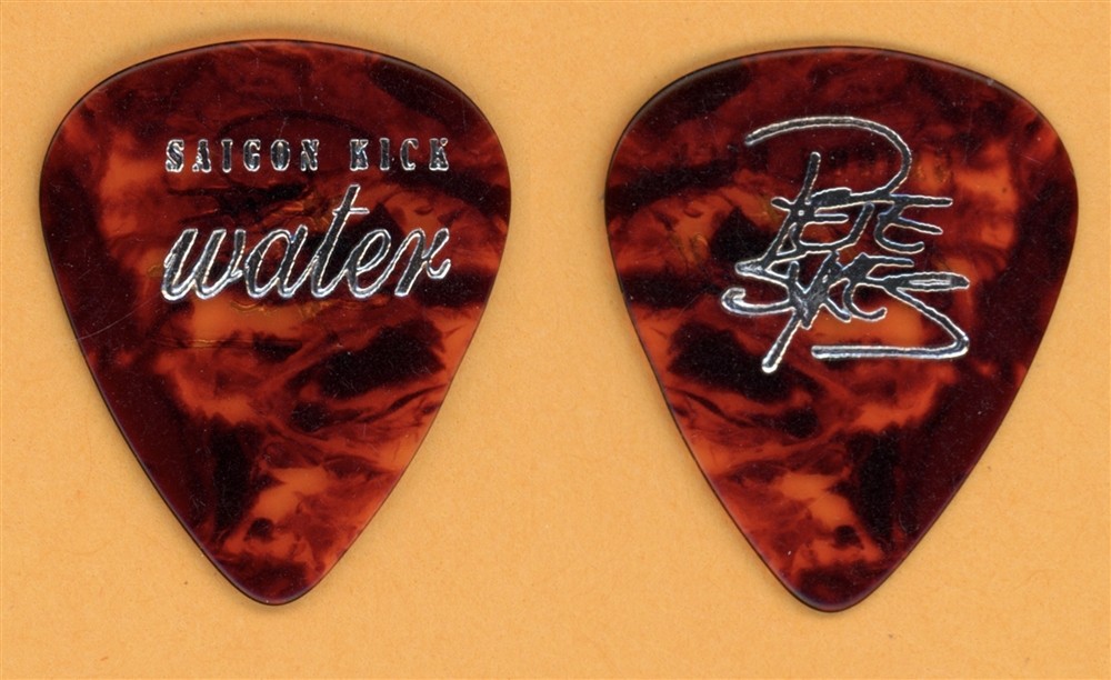 Saigon Kick Peter Sykes Vintage Guitar Pick - 1993 Water Tour | Autographia