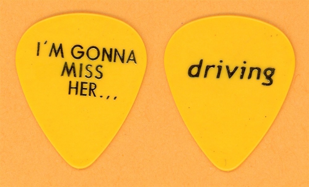 Paul McCartney I'm Gonna Miss Her Vintage Guitar Pick - 2002 Driving ...