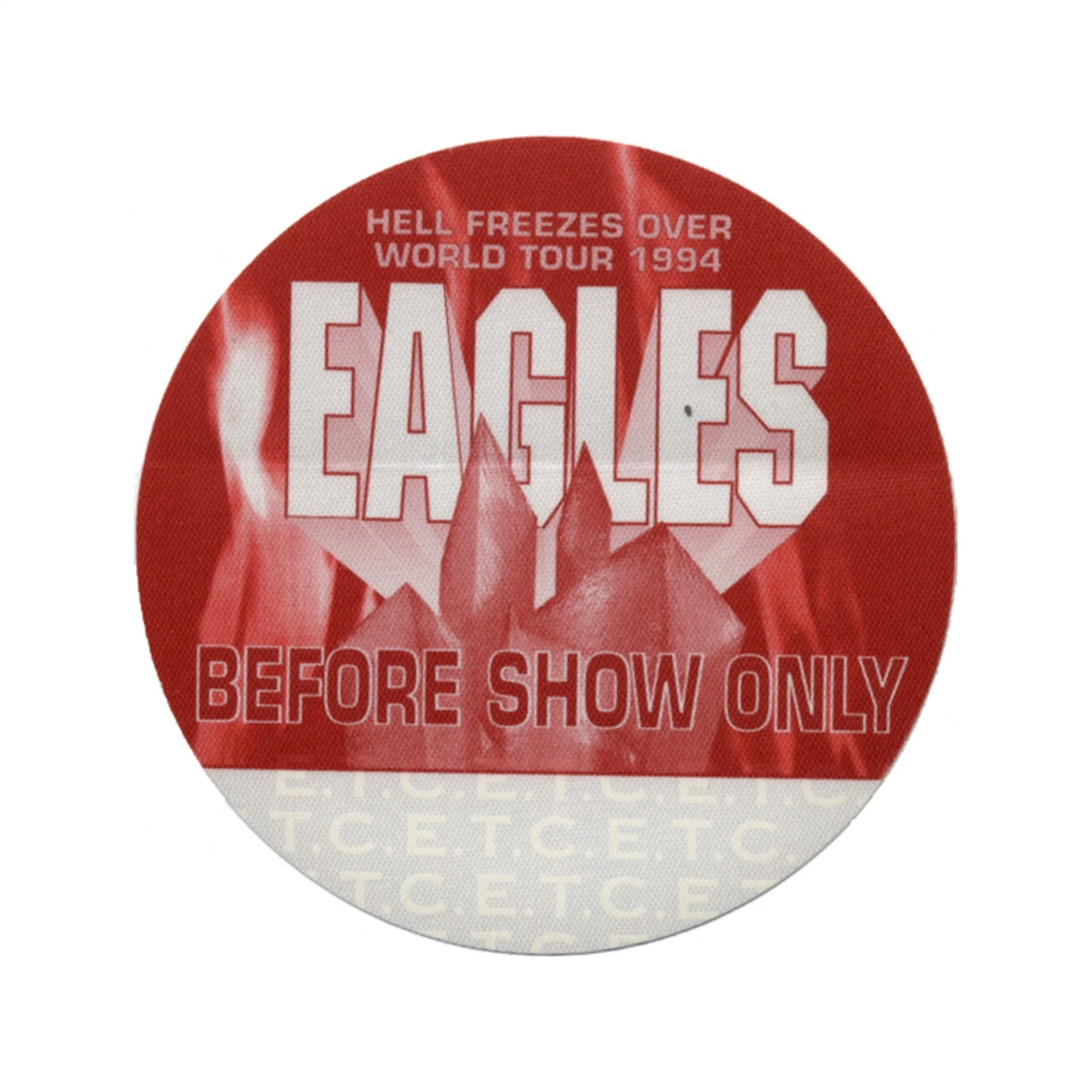 The Eagles 1994 Hell Freezes Over Concert Tour Before Show Backstage ...
