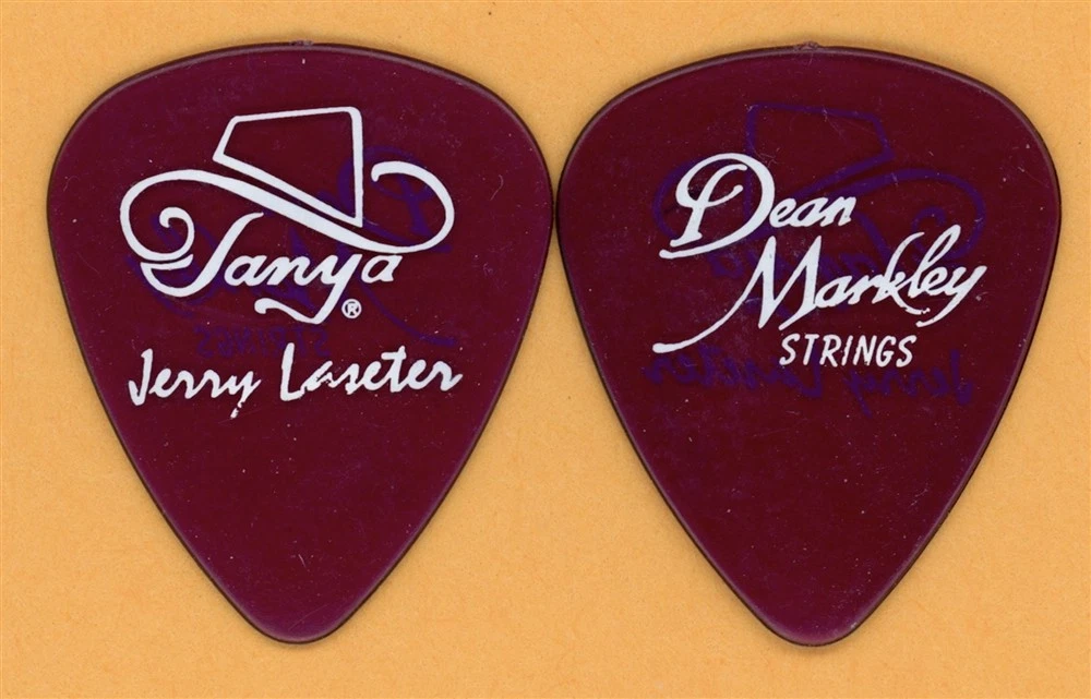 Tanya Tucker Jerry Laseter Vintage Guitar Pick - 1990 Tour | Autographia