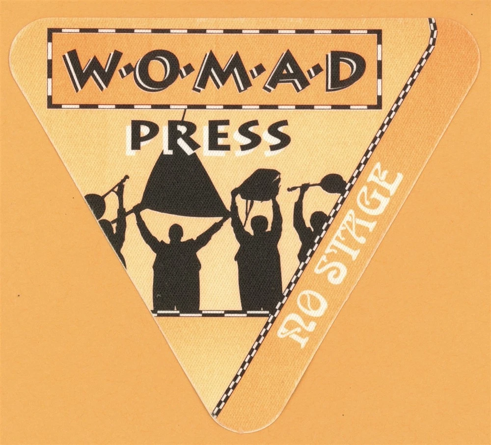 Peter Gabriel 1993 Midnight Oil Womad Arts Concert Tour Press Backstage ...