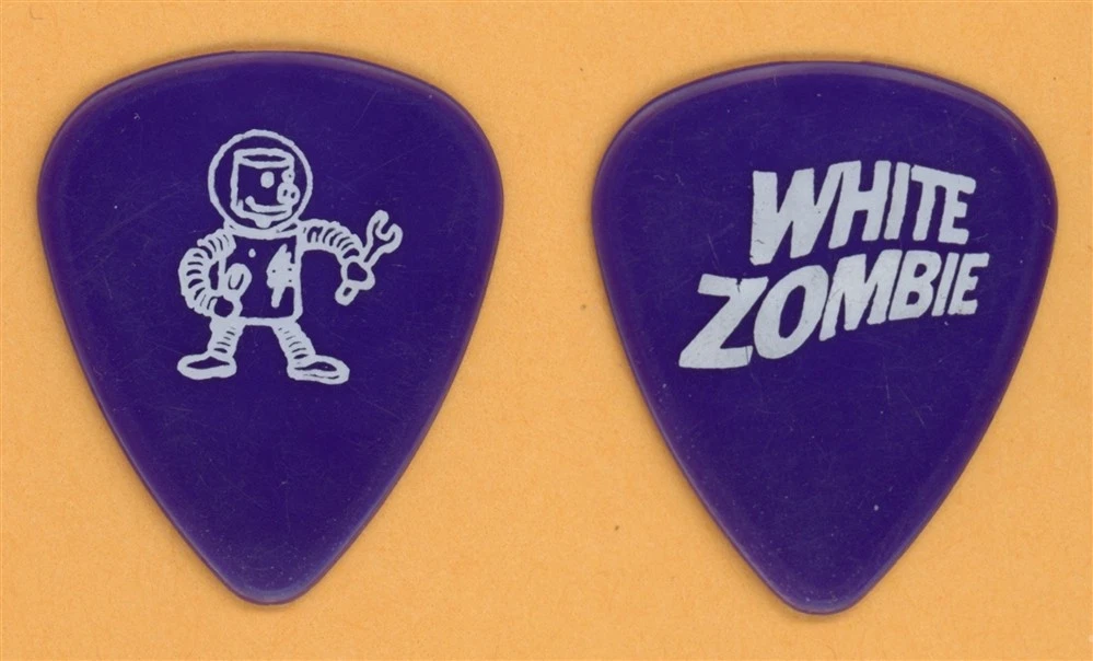 White Zombie Jay Yuneger Vintage Guitar Pick - 1997 Astro Creep Tour ...