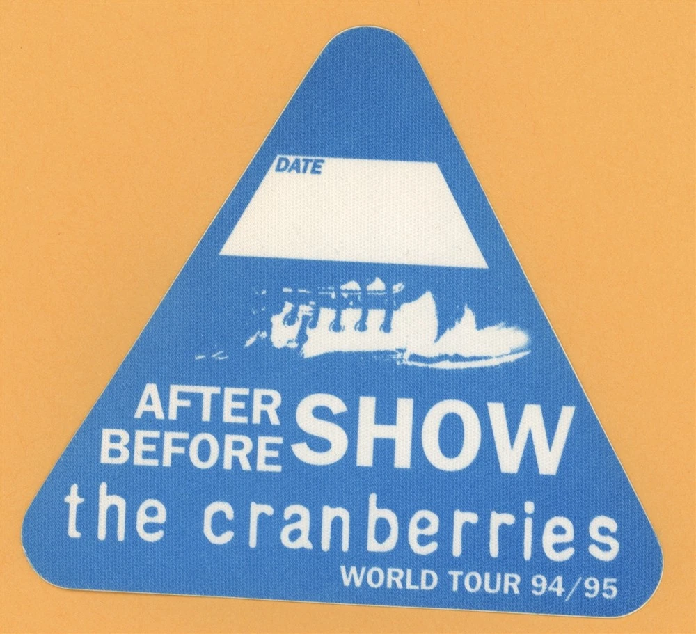 The Cranberries 1994 No Need to Argue Concert Tour AFTER SHOW Backstage ...