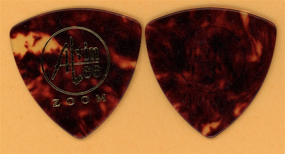 10 Years After Alvin Lee Vintage Guitar Pick - 1992 ZOOM Tour ...