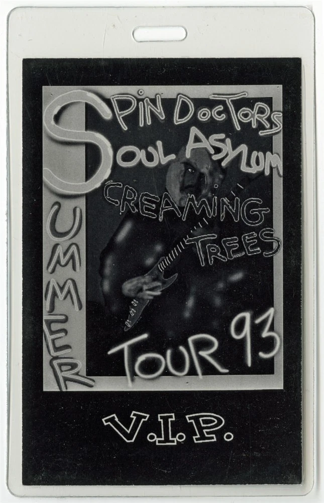 Spin Doctors 1993 Tour w/ Soul Asylum & Screaming Trees Laminated ...