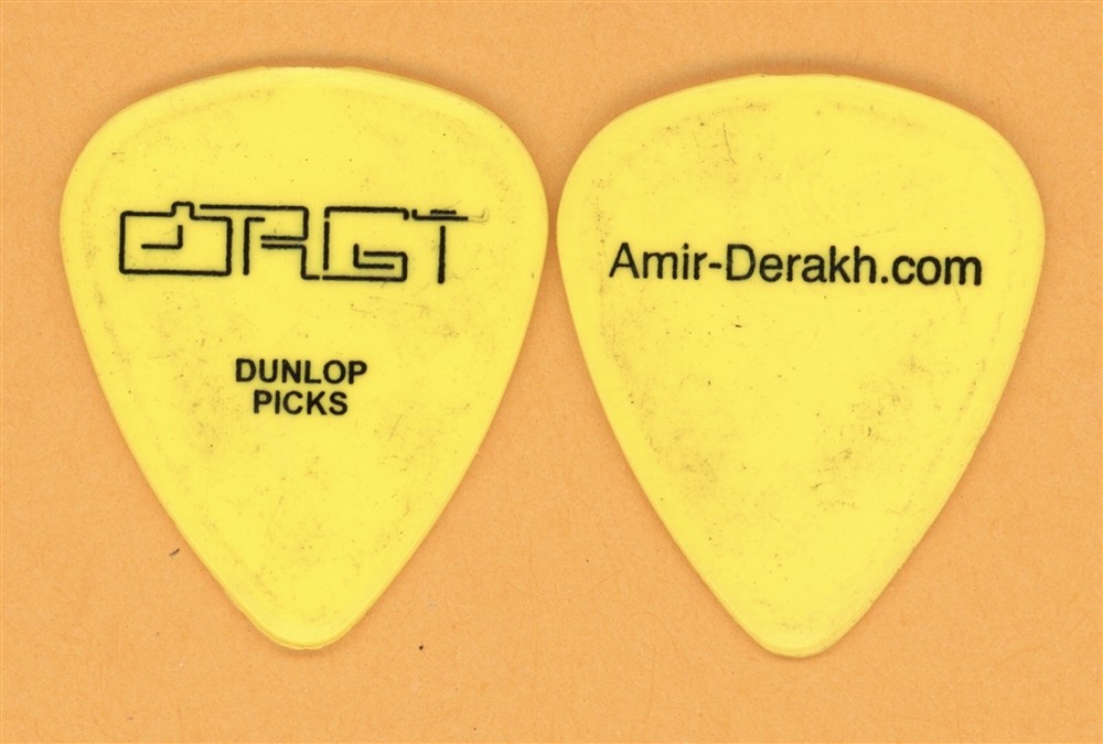 Orgy Amir Derakh Vintage Guitar Pick - 2004 Punk Statik Paranoia Tour ...