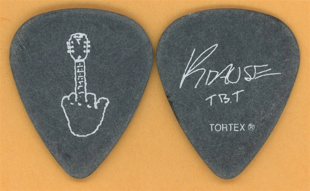 Kid Rock Jason Krause Vintage Guitar Pick - 2008 Rock and Rebels Tour ...