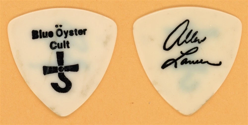 Blue Oyster Cult Allen Lanier Vintage Guitar Pick - 1988 Imaginos Tour ...
