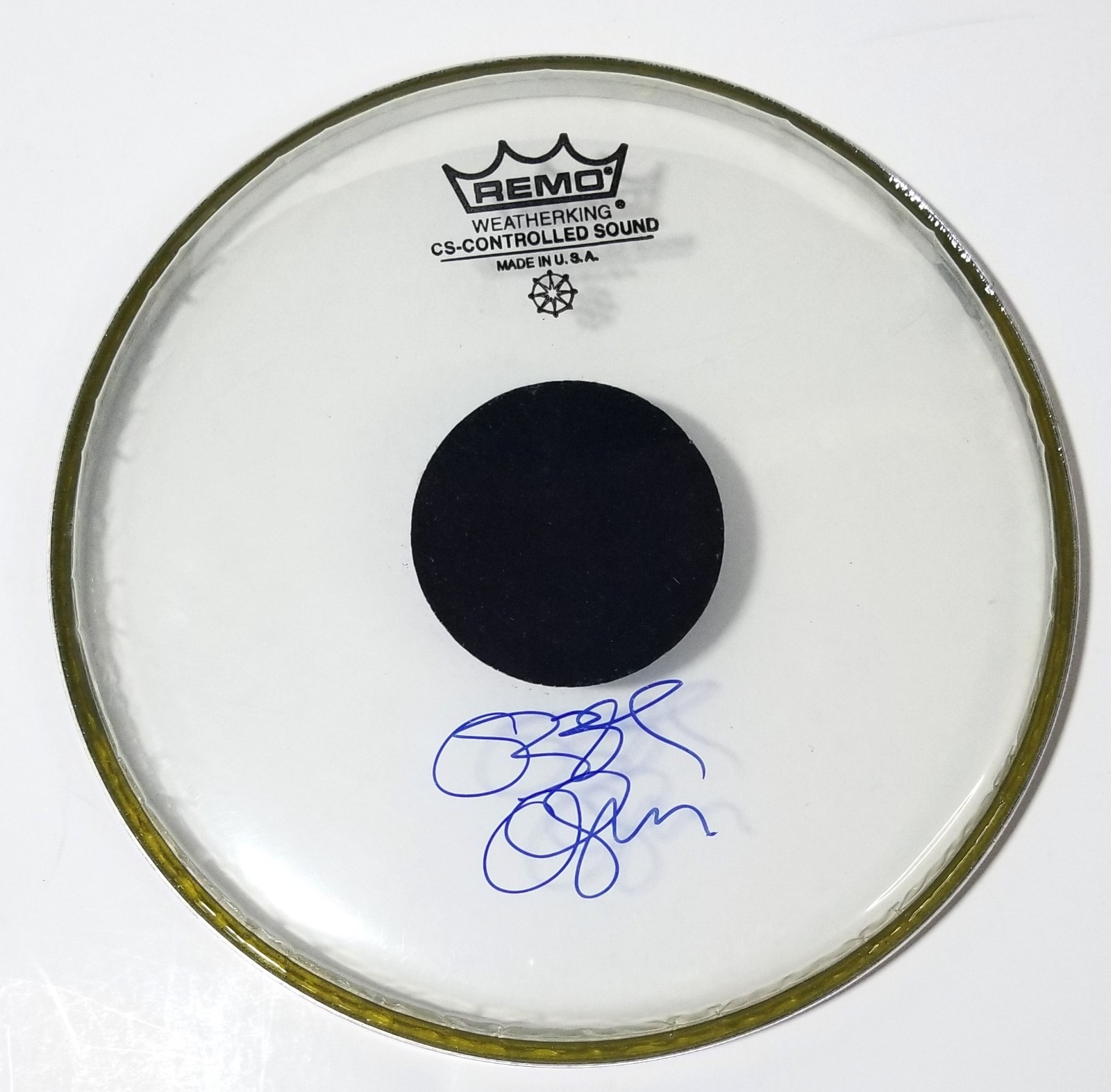 Ozzy Osbourne REAL hand SIGNED 8" REMO Drumhead JSA LOA Autograph Black ...