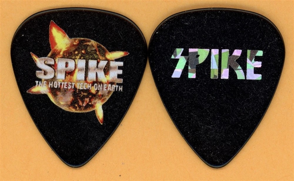 KISS Mike "Spike" Rush Vintage Guitar Pick - 2010 Hottest Tech On Earth ...