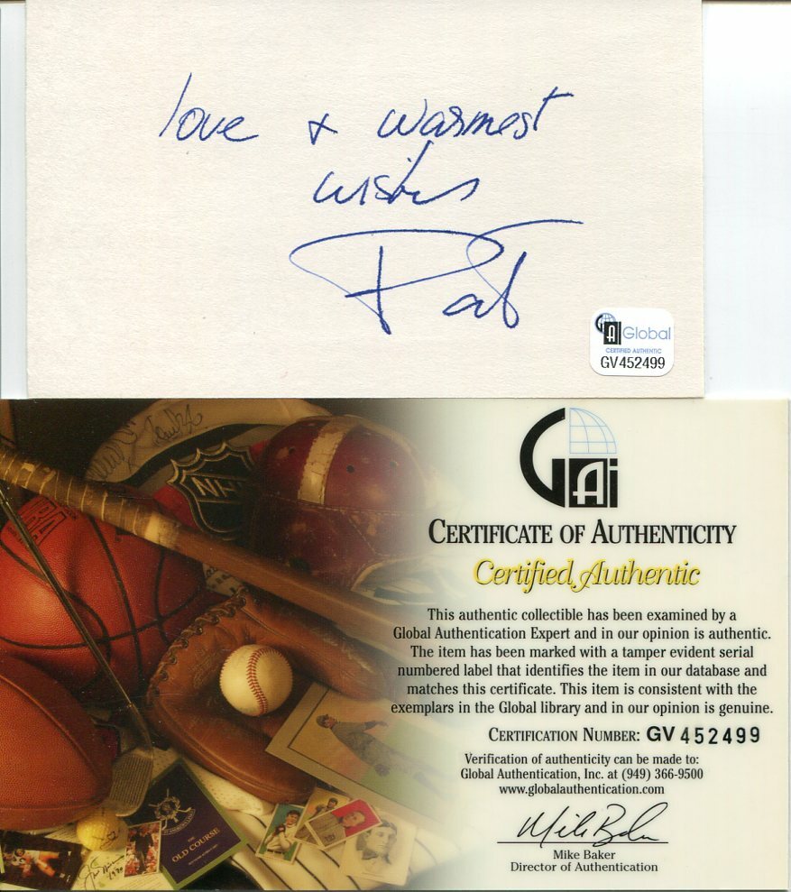 Pat Boone Journey To The Center of Earth State Fair Singer Signed ...