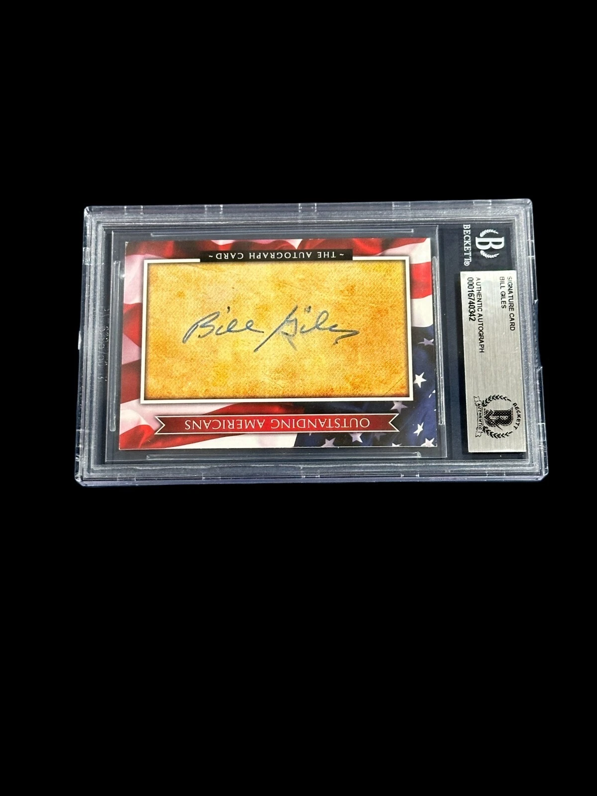 Bill Giles Philadelphia Phillies Owner Signed Autograph BAS Beckett ...
