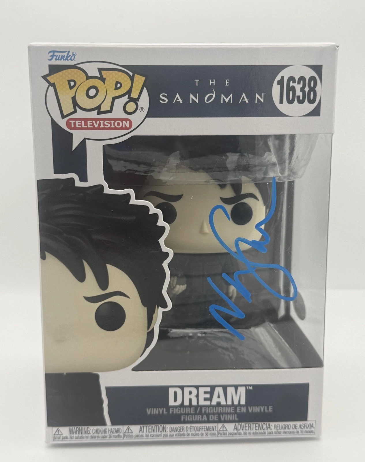 Neil Gaiman "The Sandman" Creator AUTOGRAPH Signed 'Dream' 1638 Funko ...