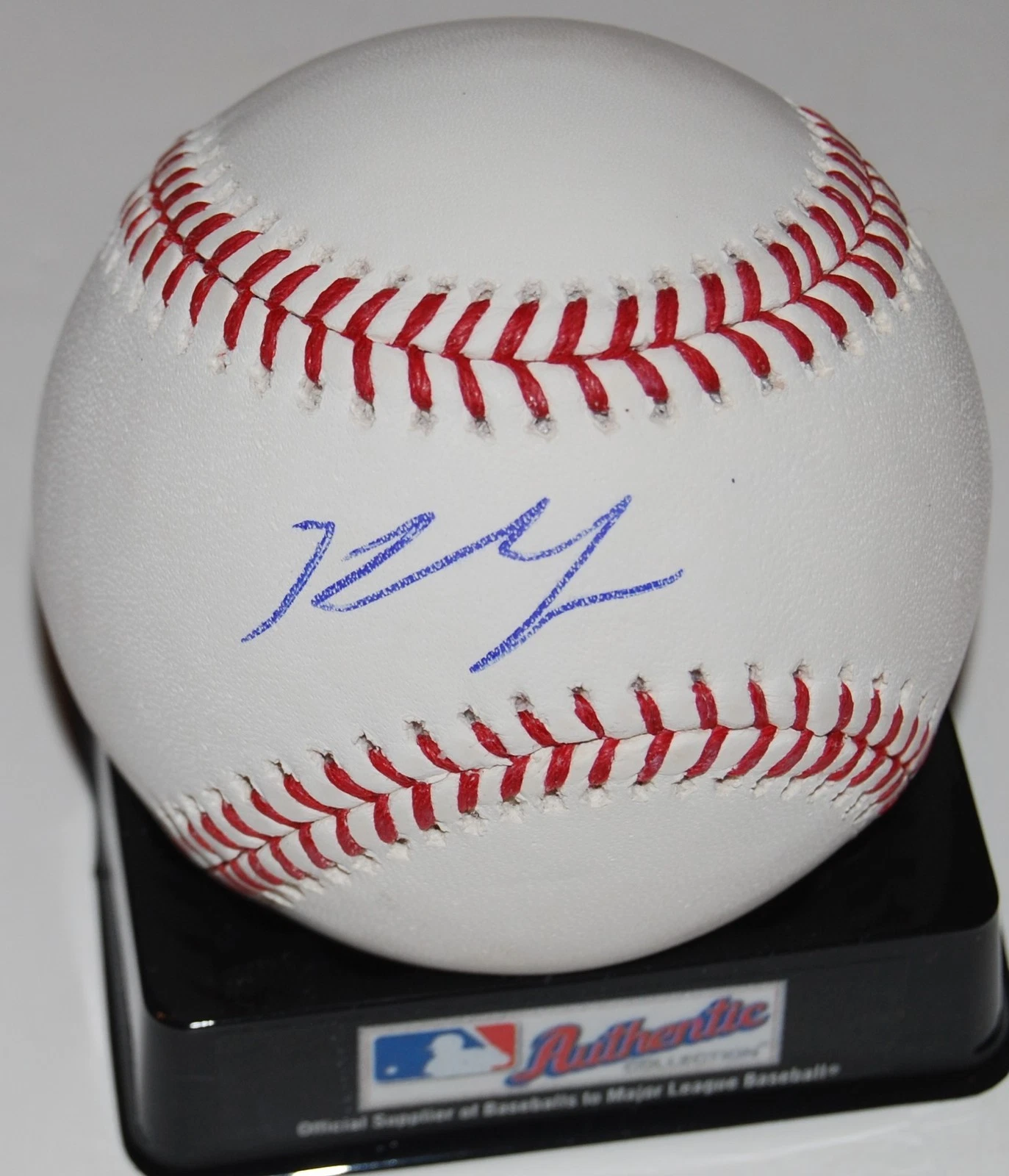 KHALIL LEE signed OML Major League baseball (KANSAS CITY ROYALS) W/COA ...