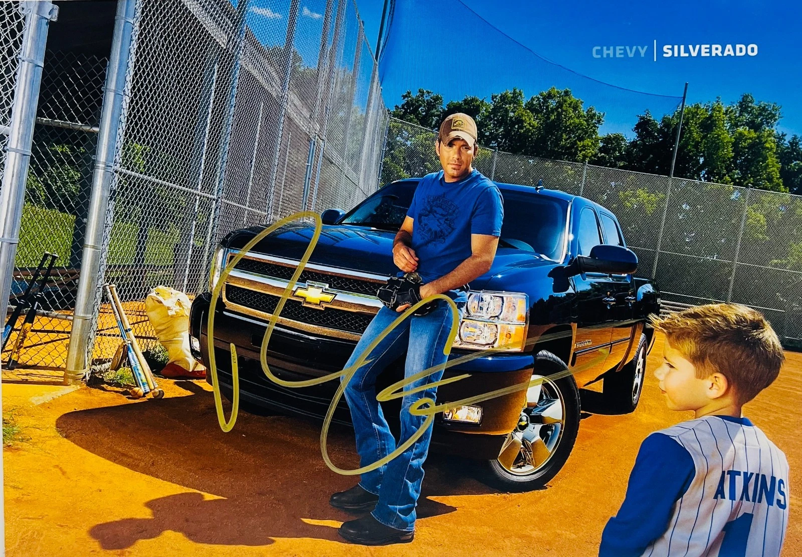 RODNEY ATKINS Signed Autograph Calendar Page ACOA COA | Autographia