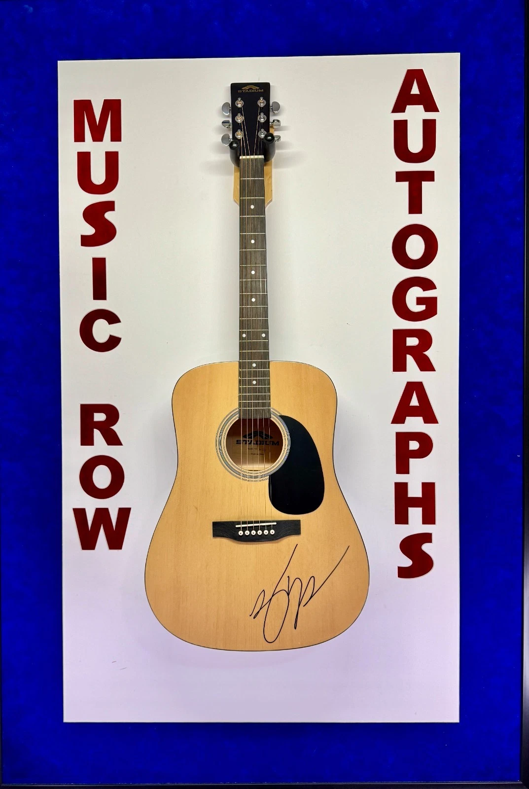ZACH TOP Signed Acoustic Guitar Autograph JSA LOA I Never Lie | Autographia