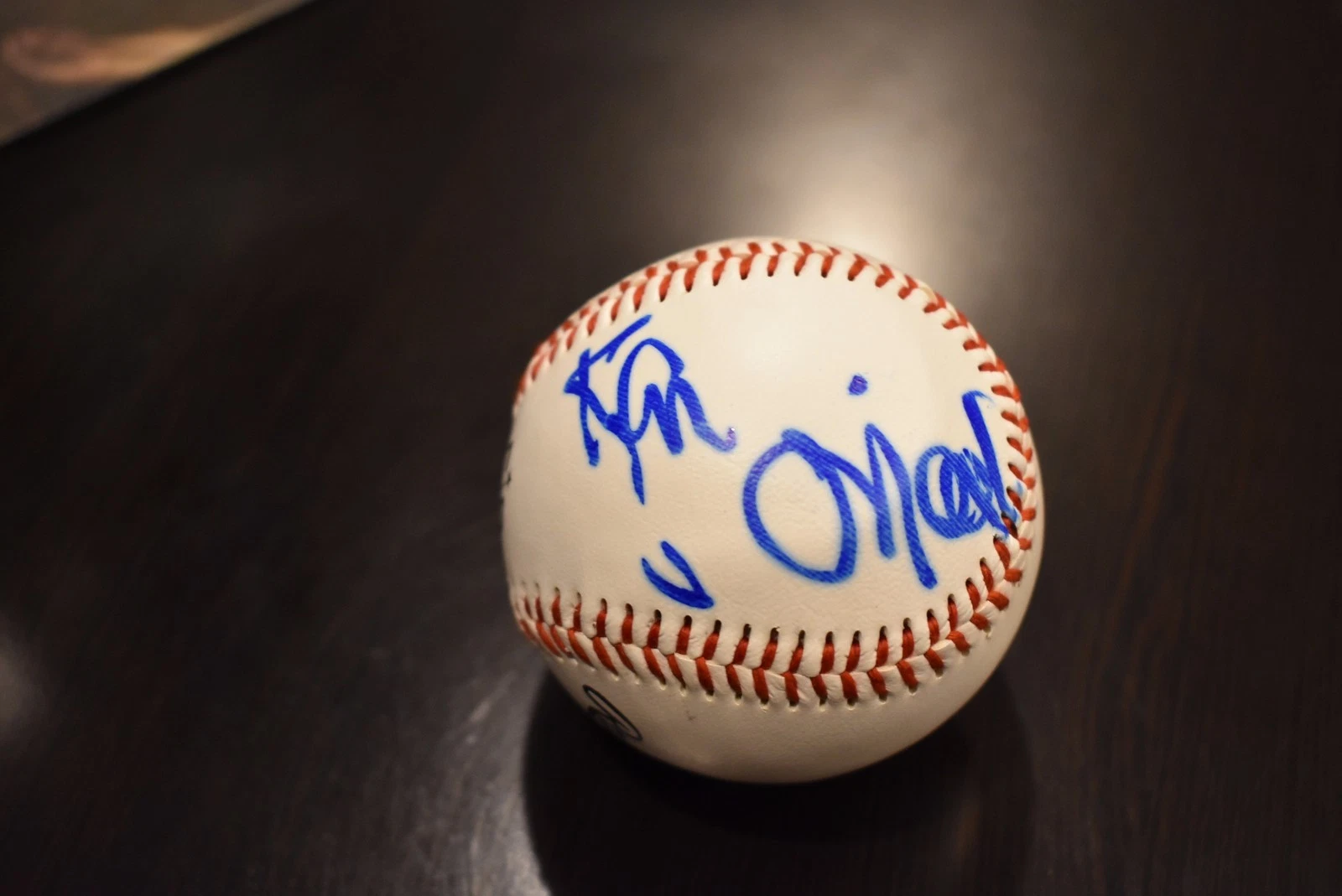 RYAN O'NEAL signed autographed RAWLINGS baseball | Autographia