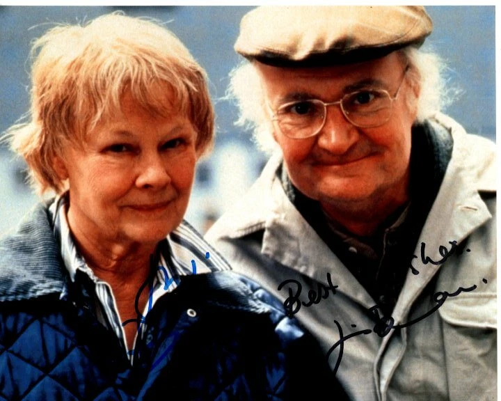 JUDI DENCH and JIM BROADBENT signed autographed 8x10 IRIS photo ...