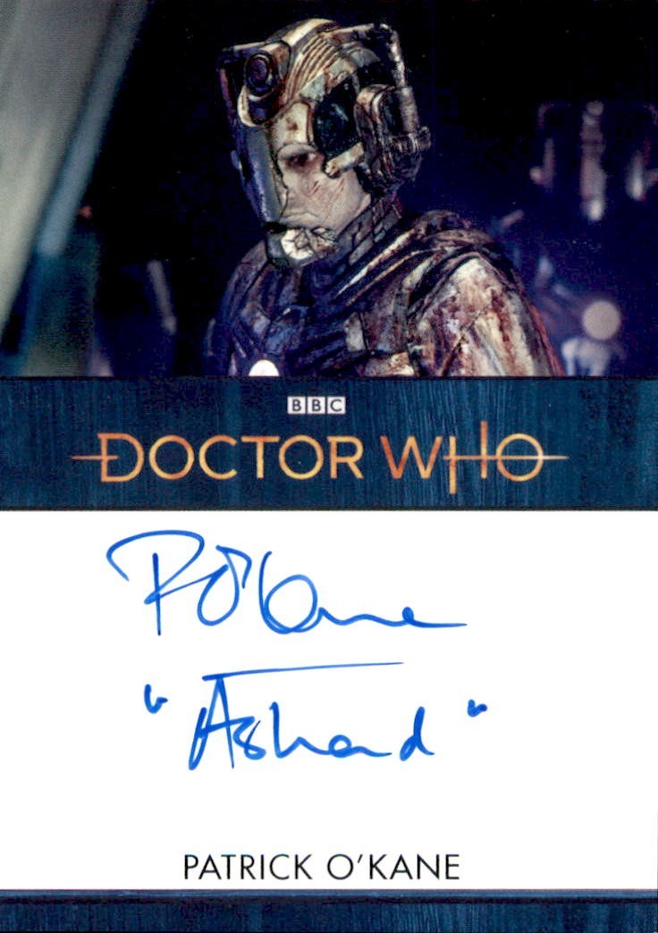 Doctor Who 2022 Patrick O'Kane As Ashad Inscribed Autograph Auto Card ...