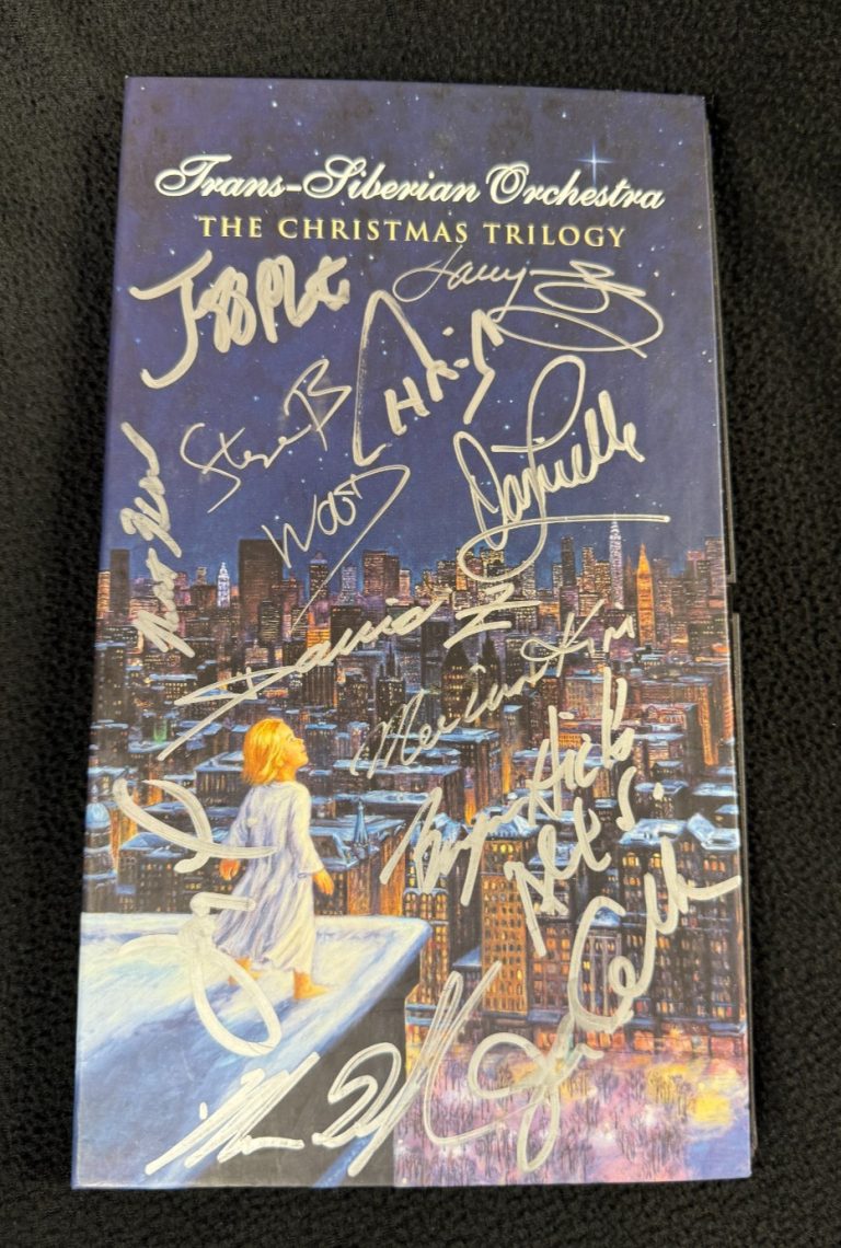 Trans-Siberian Orchestra The Christmas Trilogy CD Set Signed By 13 JSA ...