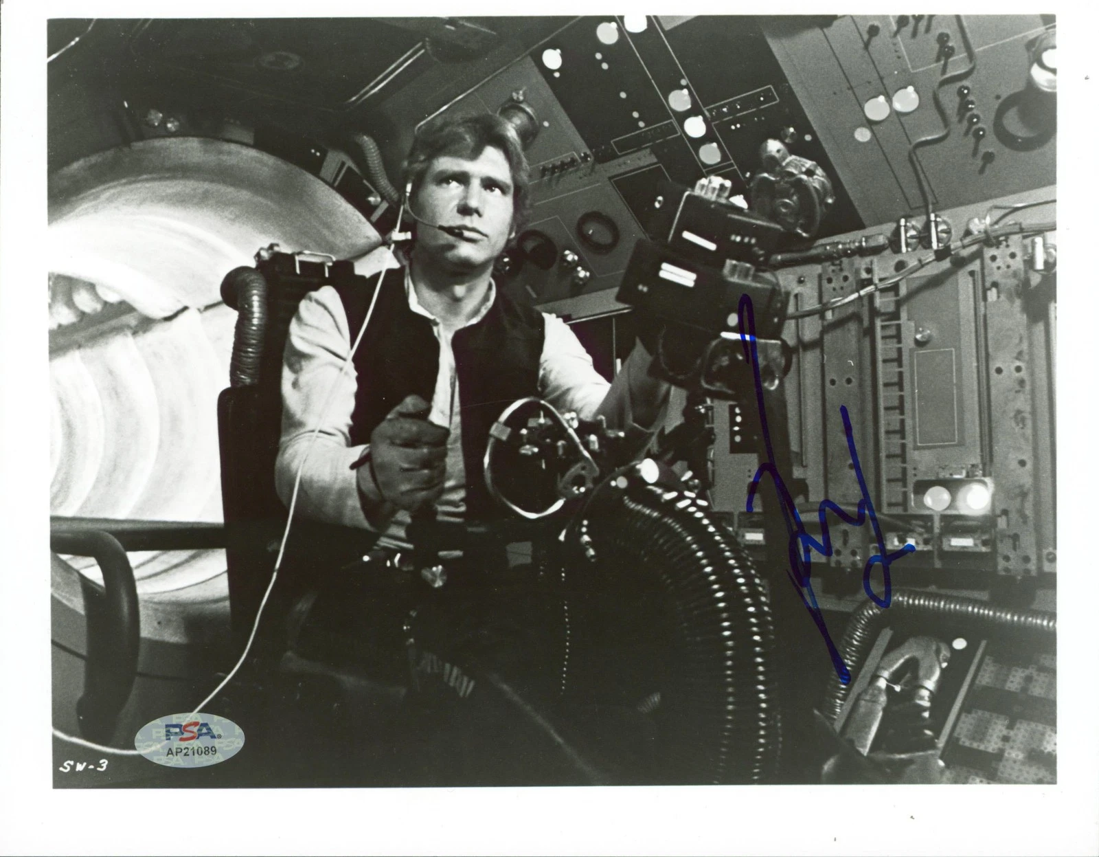 Harrison Ford Star Wars A New Hope Authentic Signed 8x10 Photo PSA/DNA ...