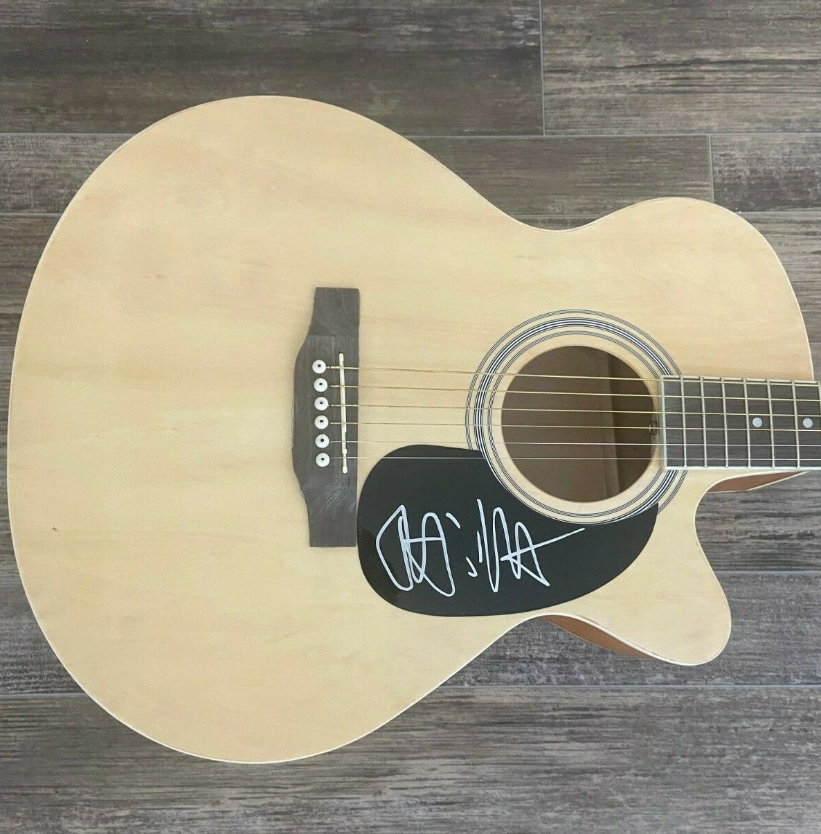* HAMILTON LEITHAUSER * signed acoustic guitar * THE WALKMEN * COA * 2 ...