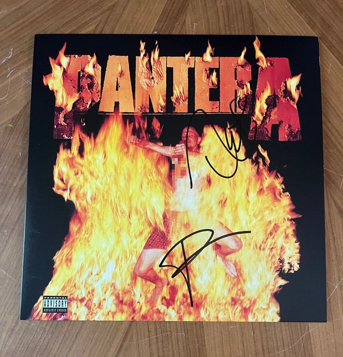 * PANTERA * signed album * REINVENTING THE STEEL * PHIL ANSELMO & REX ...