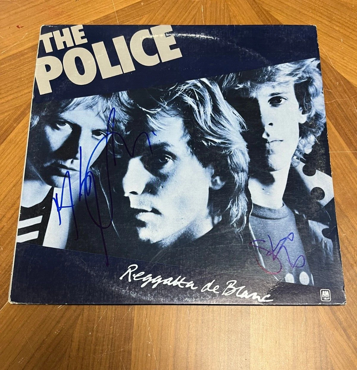 * THE POLICE * signed album * REGGATTA DE BLANC * SUMMERS & COPELAND ...