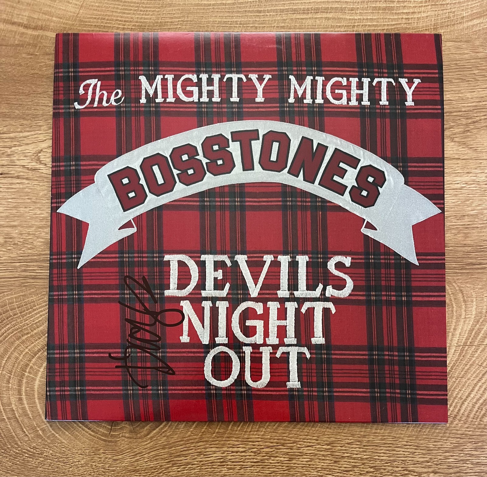 * DICKY BARRETT * signed album * THE MIGHTY MIGHTY BOSSTONES * DEVILS ...